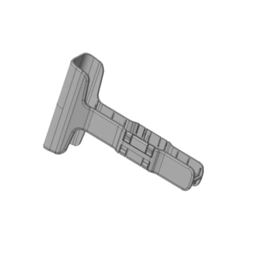 PM43 Media Guide Bottom Dancer Assembly - AutoID