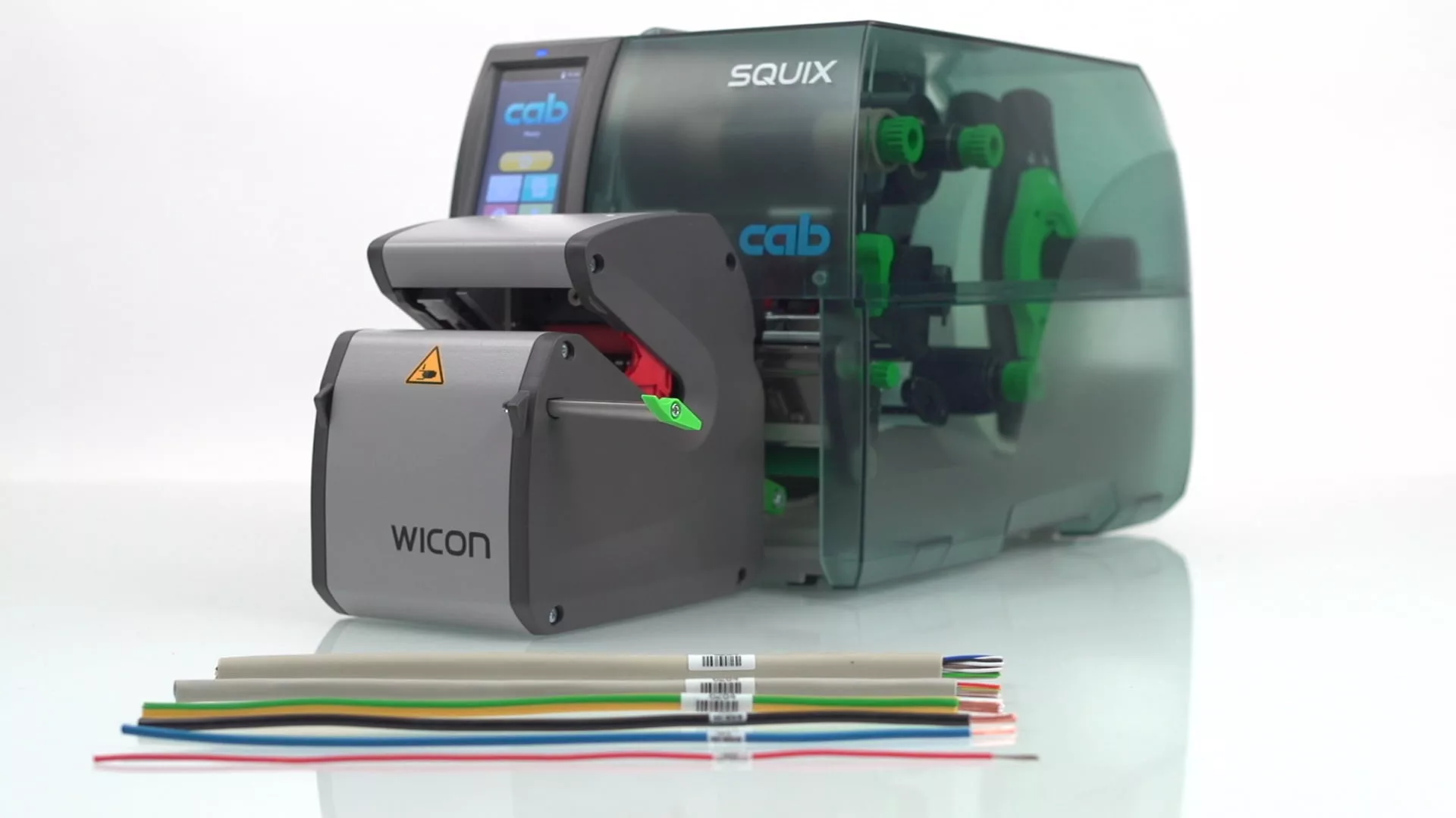 CAB SQUIX 4 MT + WICON, etichetator de cabluri - AutoID