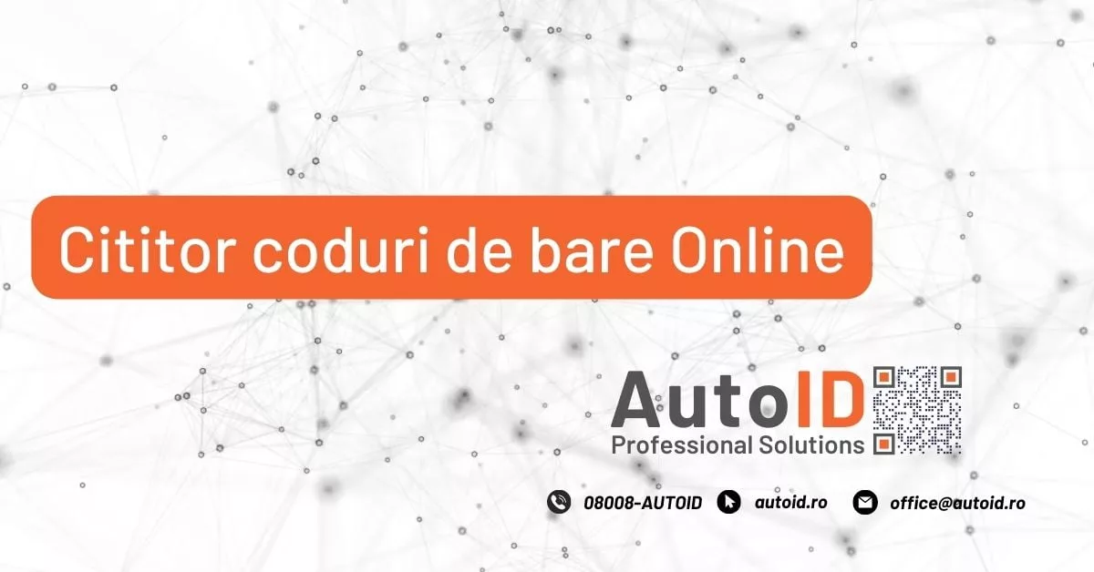 Cititor Coduri de Bare Online - AutoID