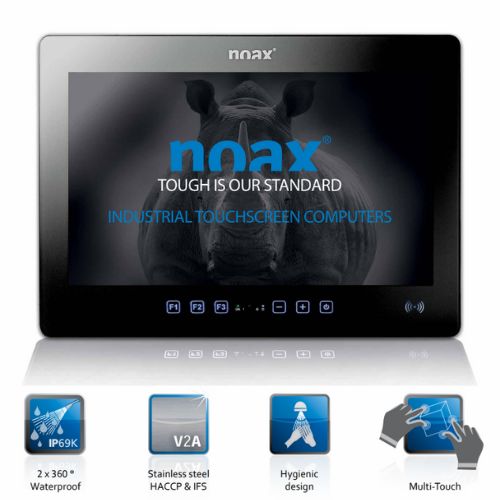 Noax Hygiene Steel Series Panel PC - AutoID